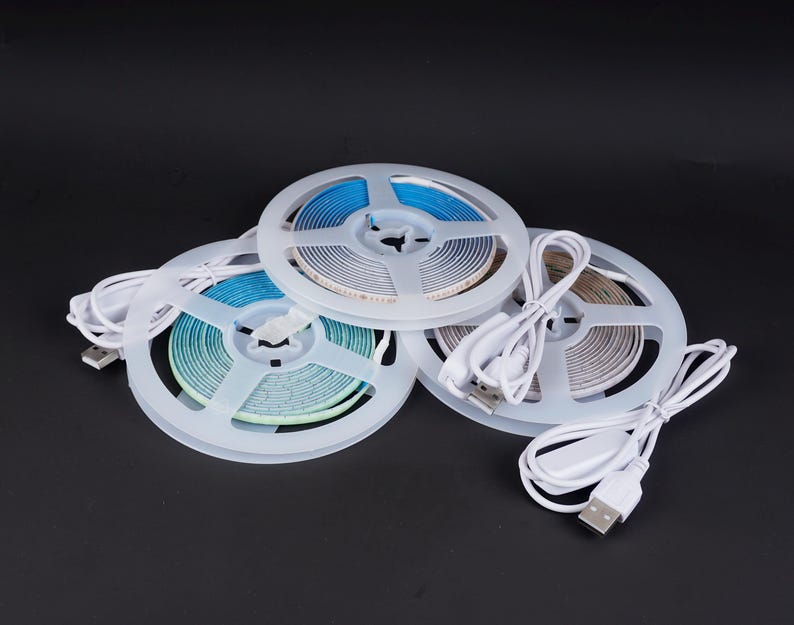USB 5V Cob LED Strip Light · Flexible for DIY Accent Lighting - Etsy