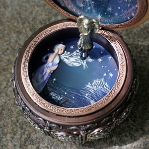 Personalized Constellations Rotate Music Box With Engraved for Girls ...