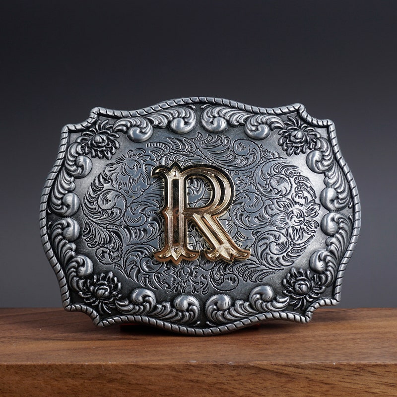 Belt Buckle With Letter W - Etsy