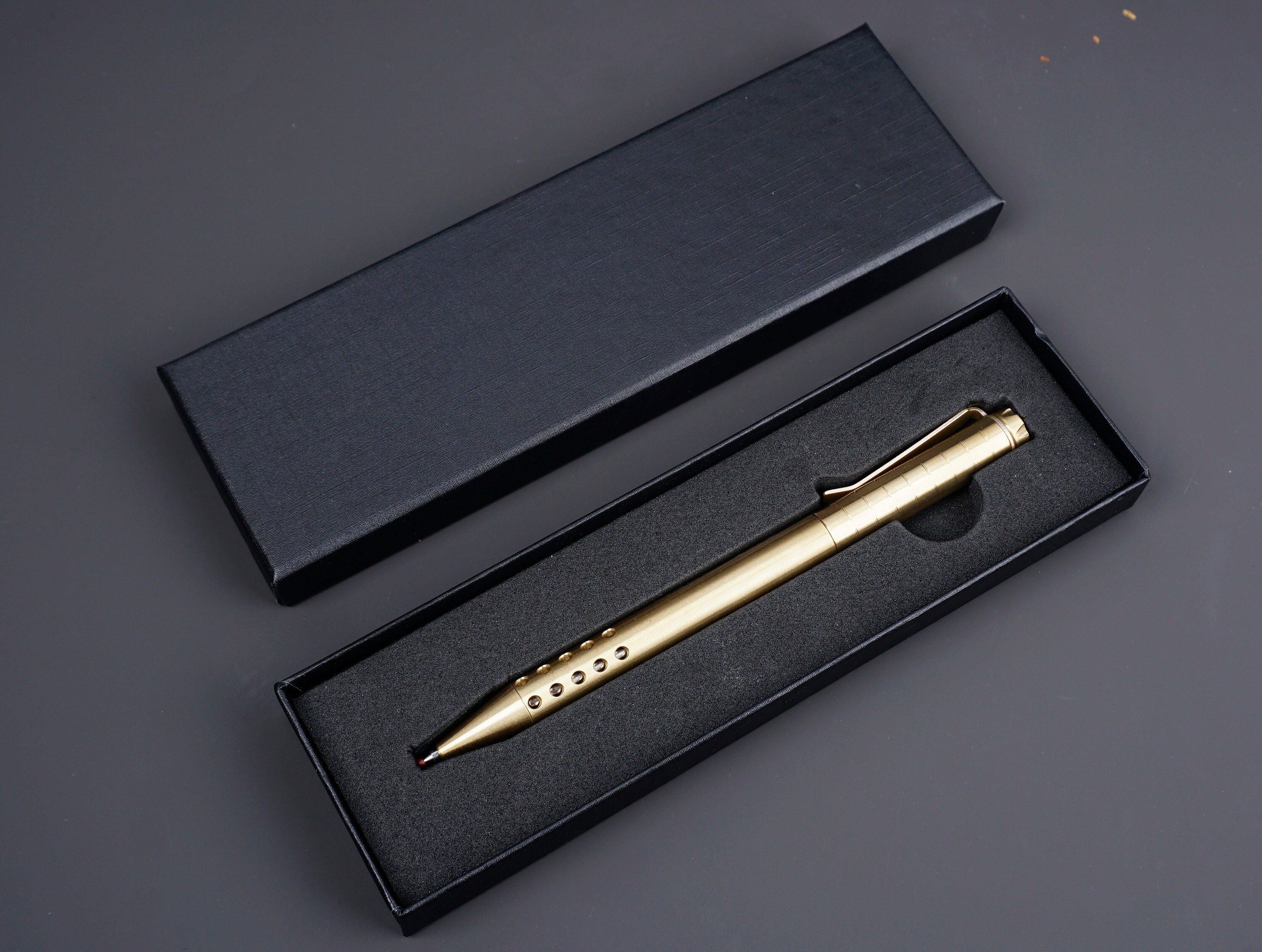 Personalized EDC Men Ballpoint Tactical Pen Magnetic Retractable With ...
