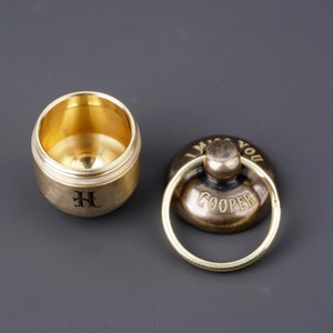 Personalized Chestnut CREMATION URN KEYCHAIN Ashes Jewelry, Waterproof ...