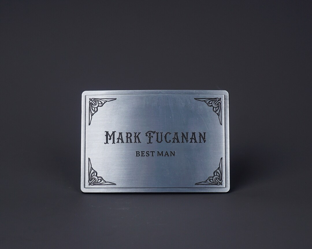 Personalized SQUARE BELT BUCKLE for Man With Name Engraved, Custom ...