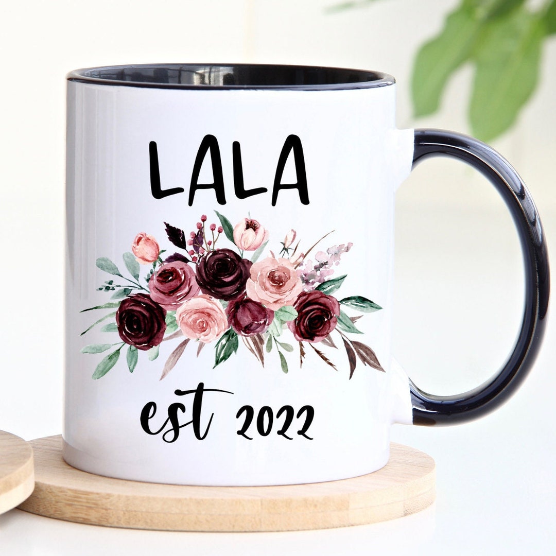 Lala Coffee Mug Personalized Lala Coffee Cup Promoted to - Etsy