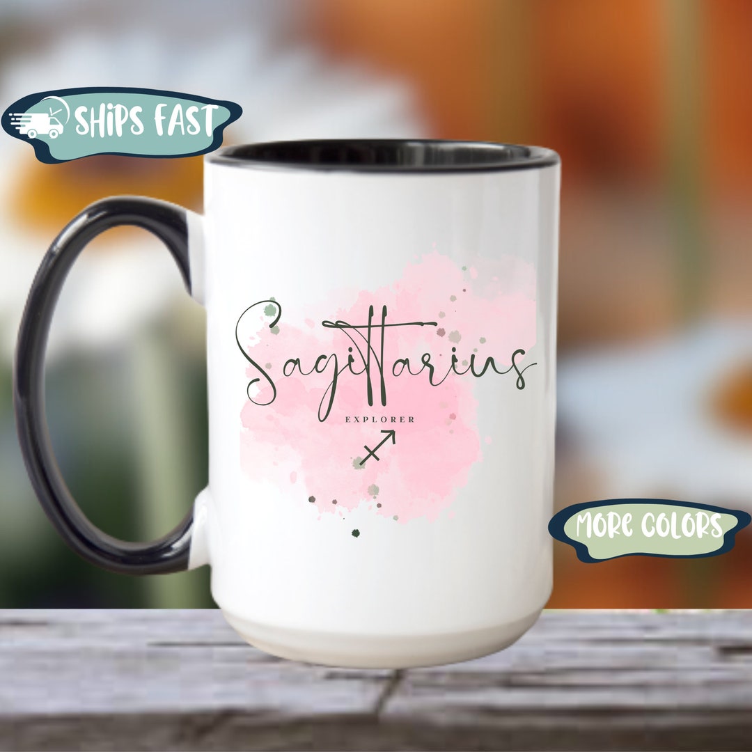 Zodiac Sign Gifts, Zodiac Sign Sagittarius Coffee Mug, Star Sign Mug ...