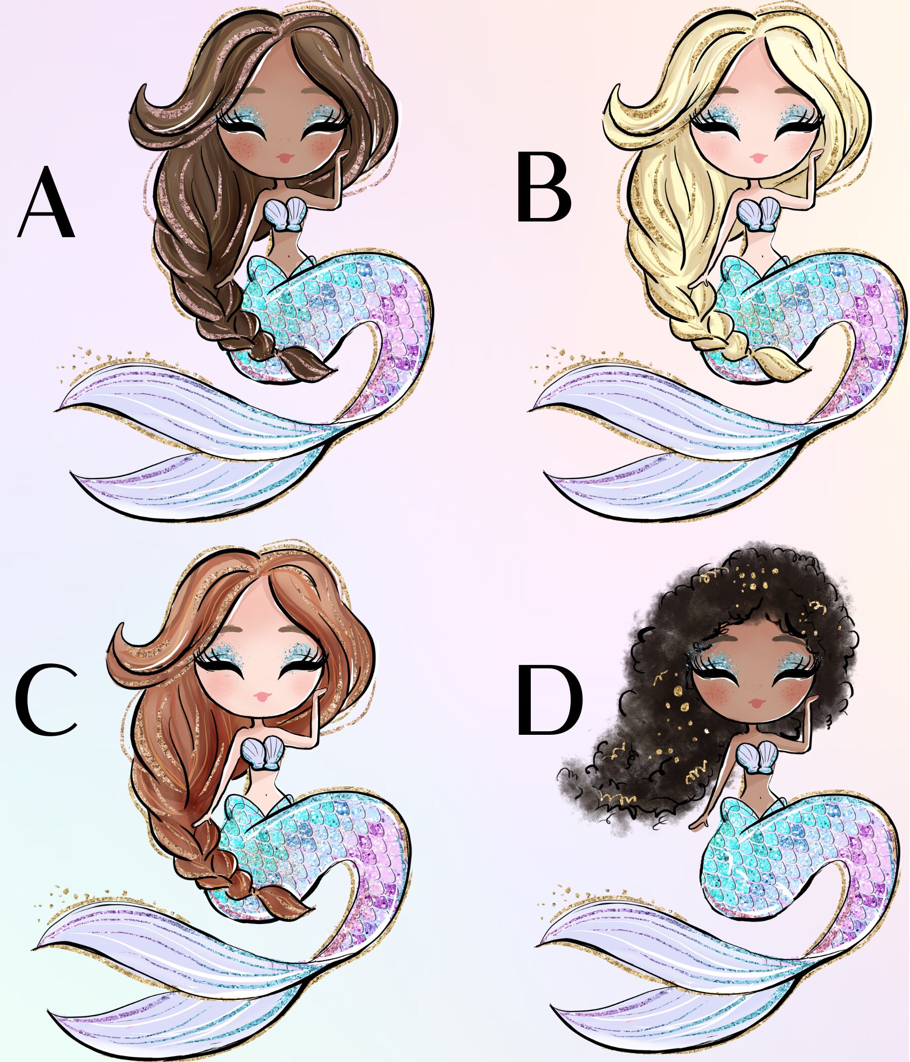 Mermaid Mug, Mermaid Coffee Cup, Personalized Mermaid Gift for Girls ...