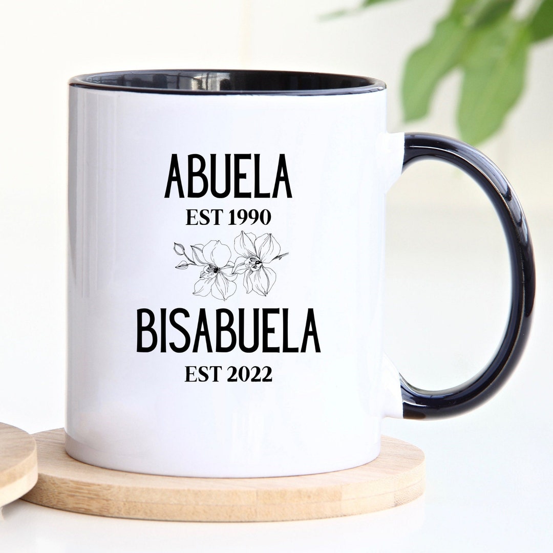 Abuela, Bisabuela Mug, First Time Bisabuela Gift Personalized, New ...