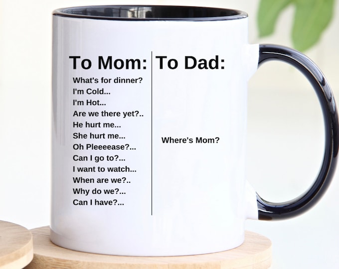 Like Father Like Daughter Mug, Dad Gift From Daughter, Personalized ...