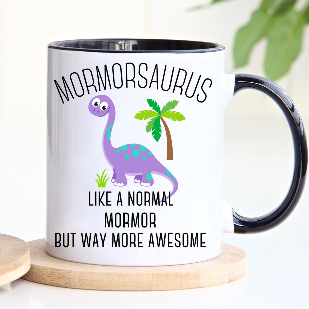 Mormor Mug, Mormor Gift, Mormorsaurus Mug, Mormor Coffee Cup, Gift for ...
