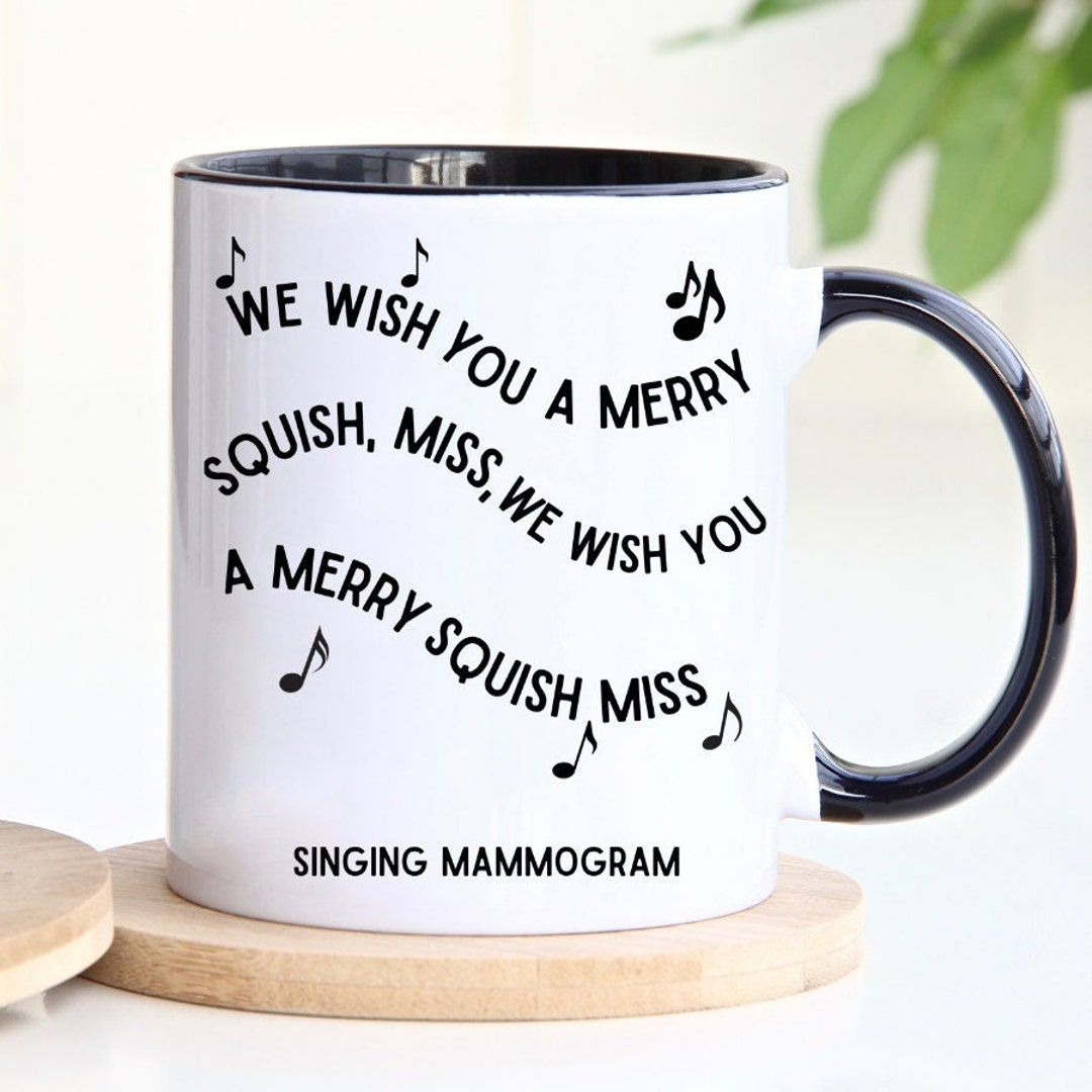 Mammogram Christmas Mug, Mammography Tech Gift, Mammography ...