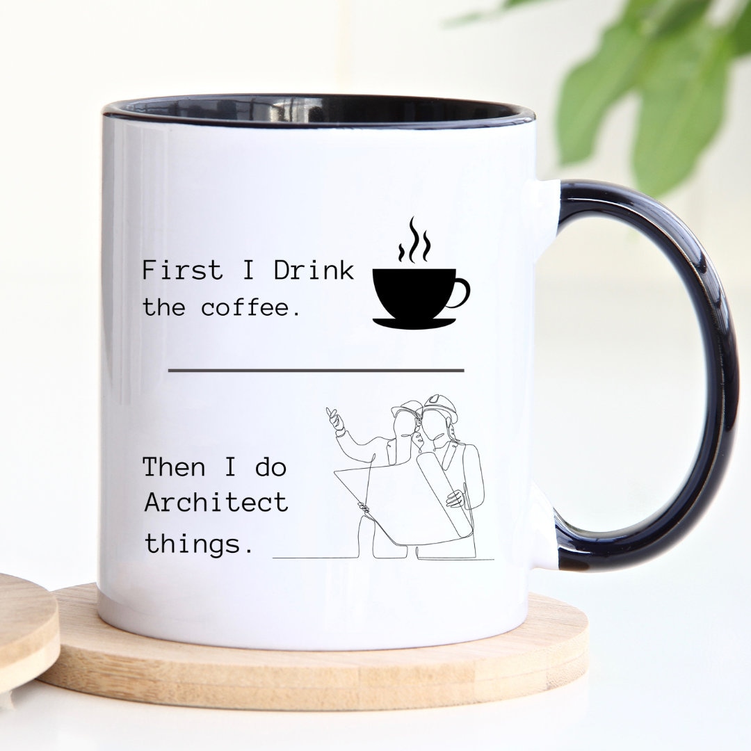 Architect Mug, Architect Coffee Cup, Architect Gift From Staff ...