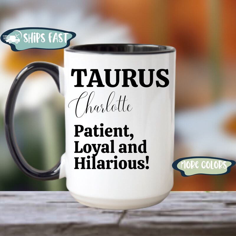 Taurus Mug - Etsy