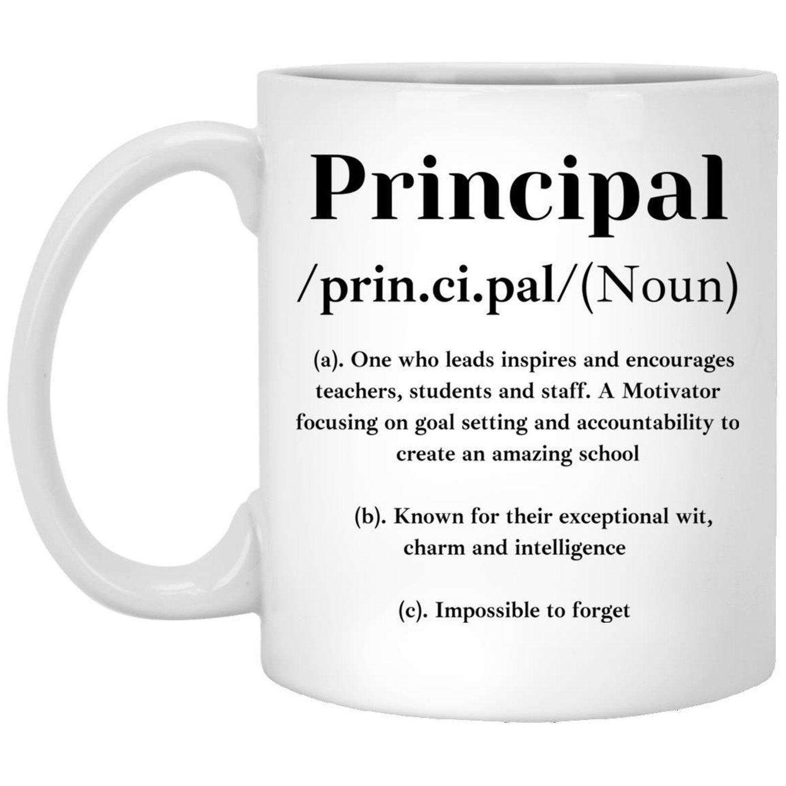 Principal Definition Principal Appreciation Gifts Gift for - Etsy