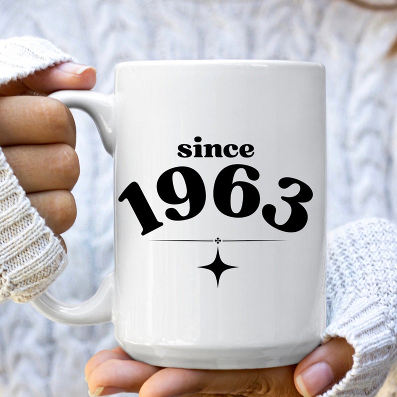 60th Birthday Mug 60th Birthday Coffee Cup Personalized - Etsy