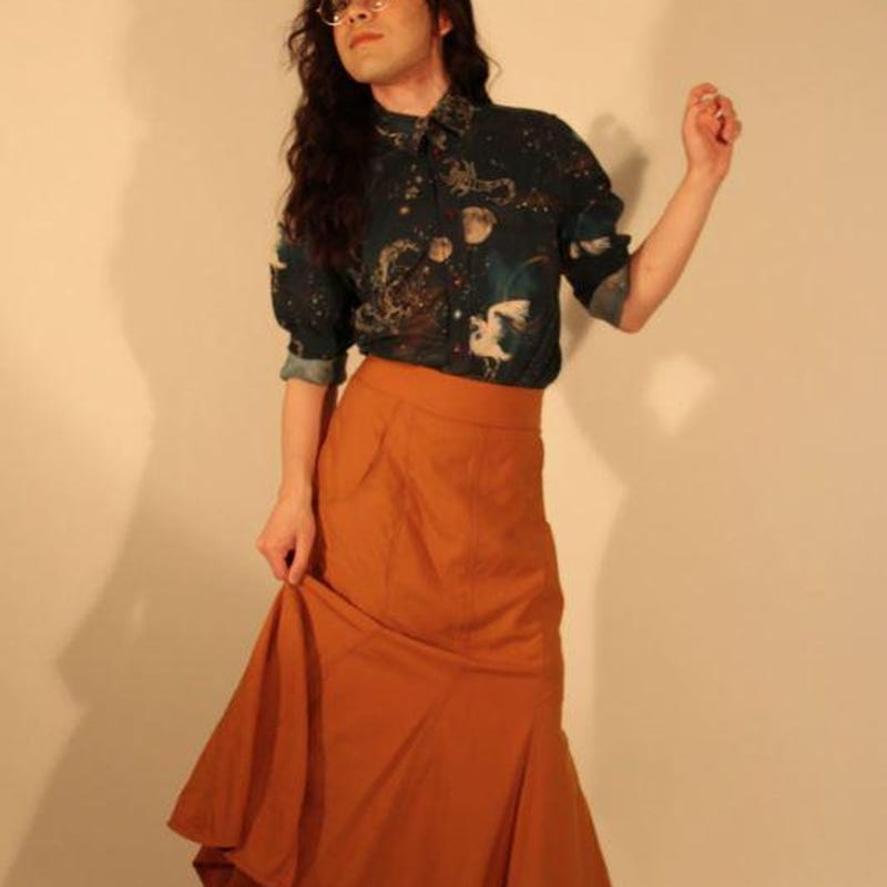 8 Gore Skirt Pattern - Etsy