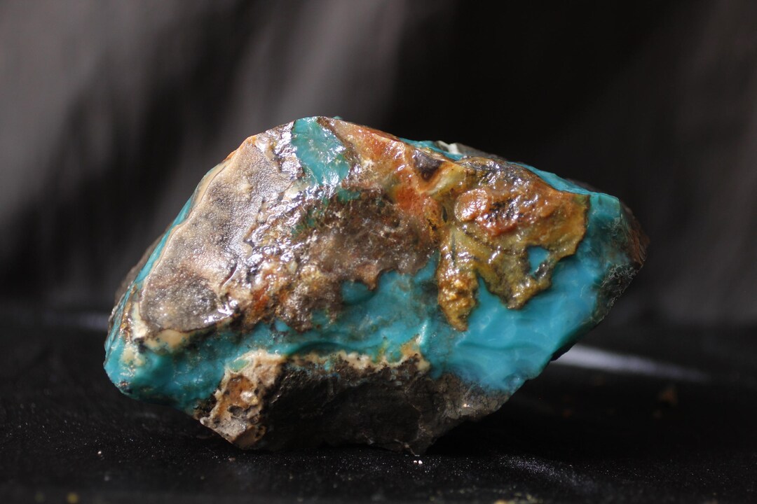 1.05 Kg | Rare Blue Opal Raw Stone - High-quality Gemstone Material for ...