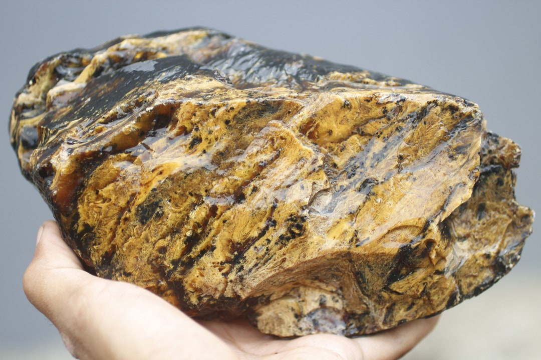600gr. Natural Raw Amber Stone for Your Collection and Unique Creations ...