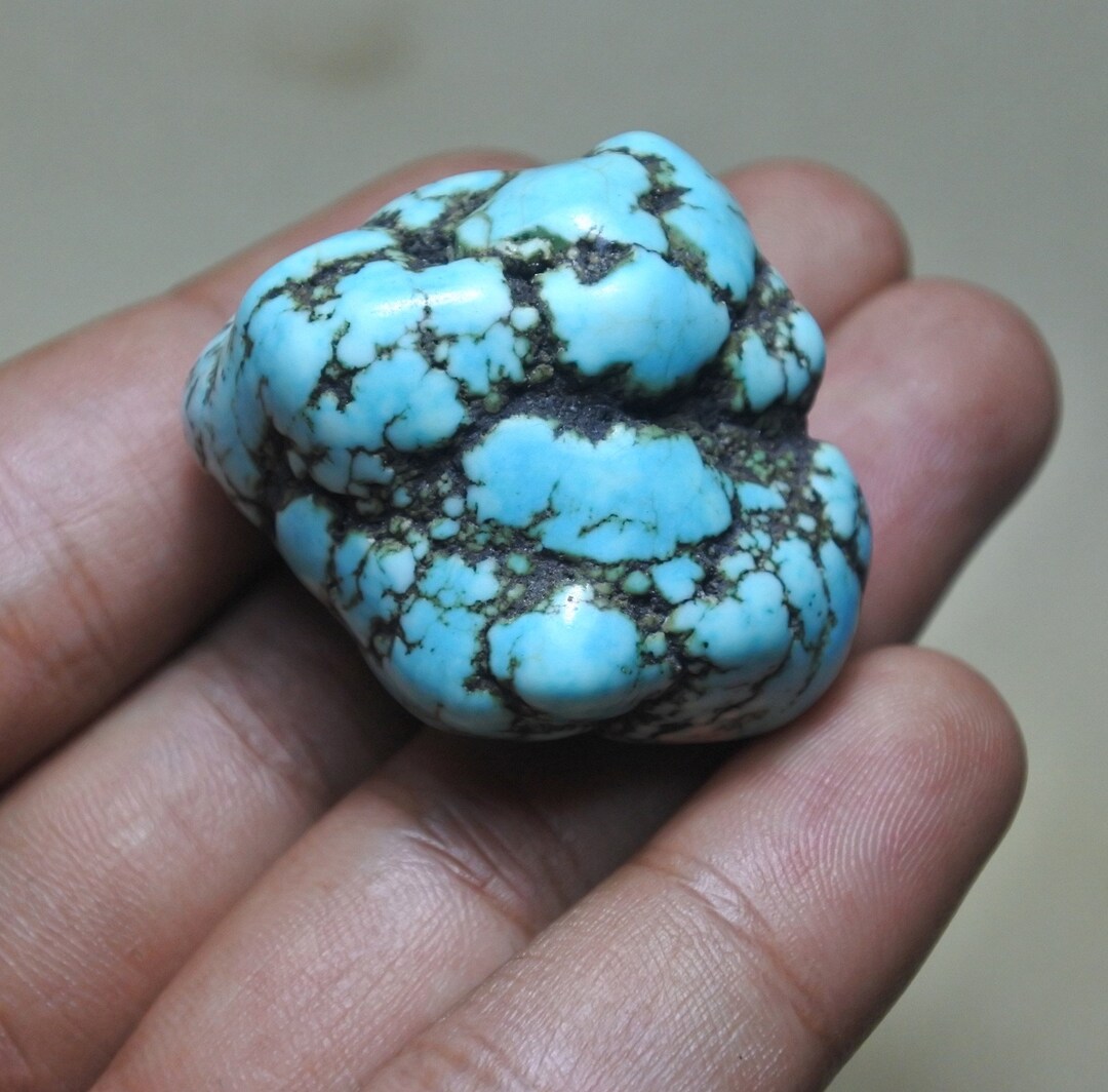 31,2 g. Magnífica turquesa: una gema excepcional para tus joyas. - Etsy ...