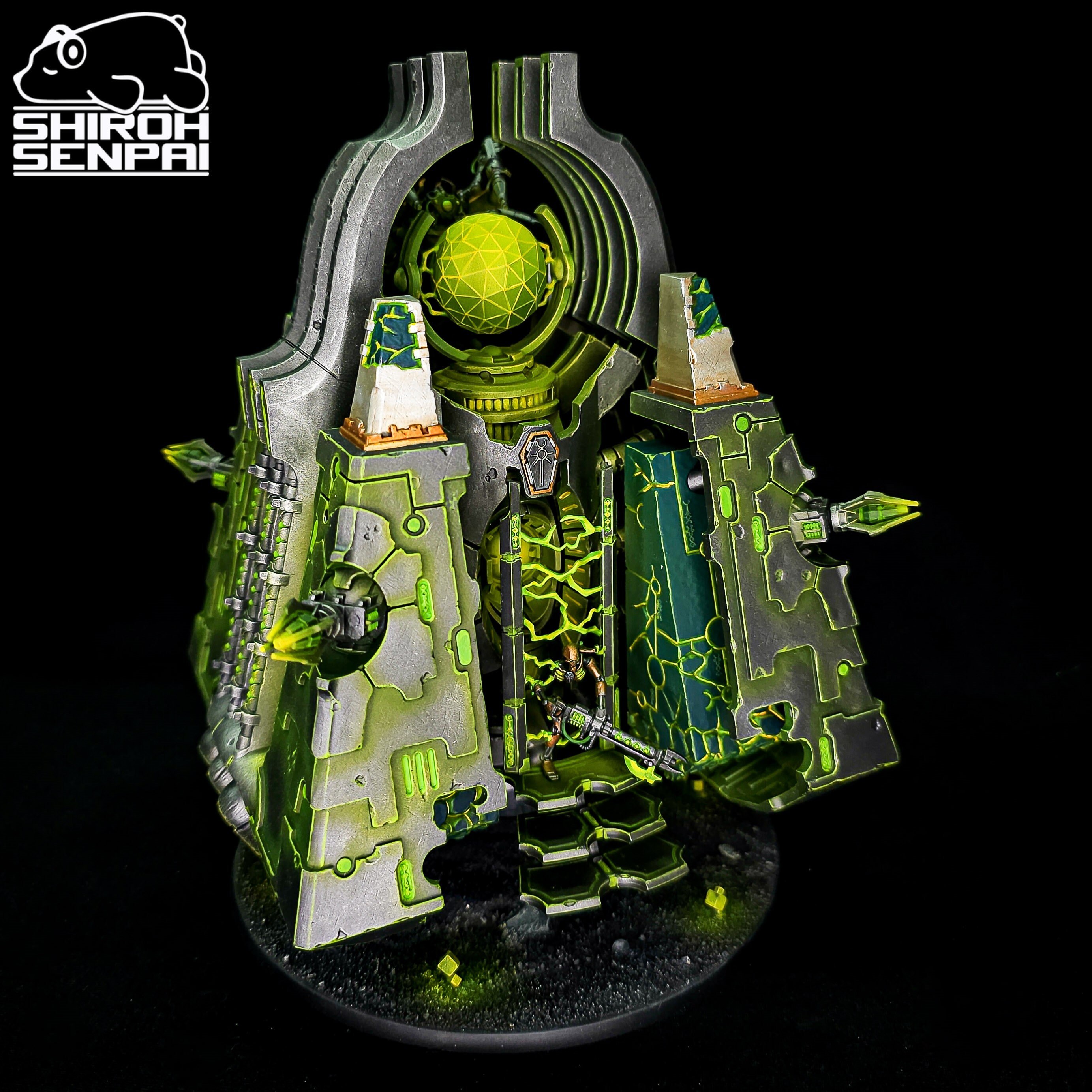 Necrons Monolith Warhammer 40K Games Workshop Commission Painting Art ...