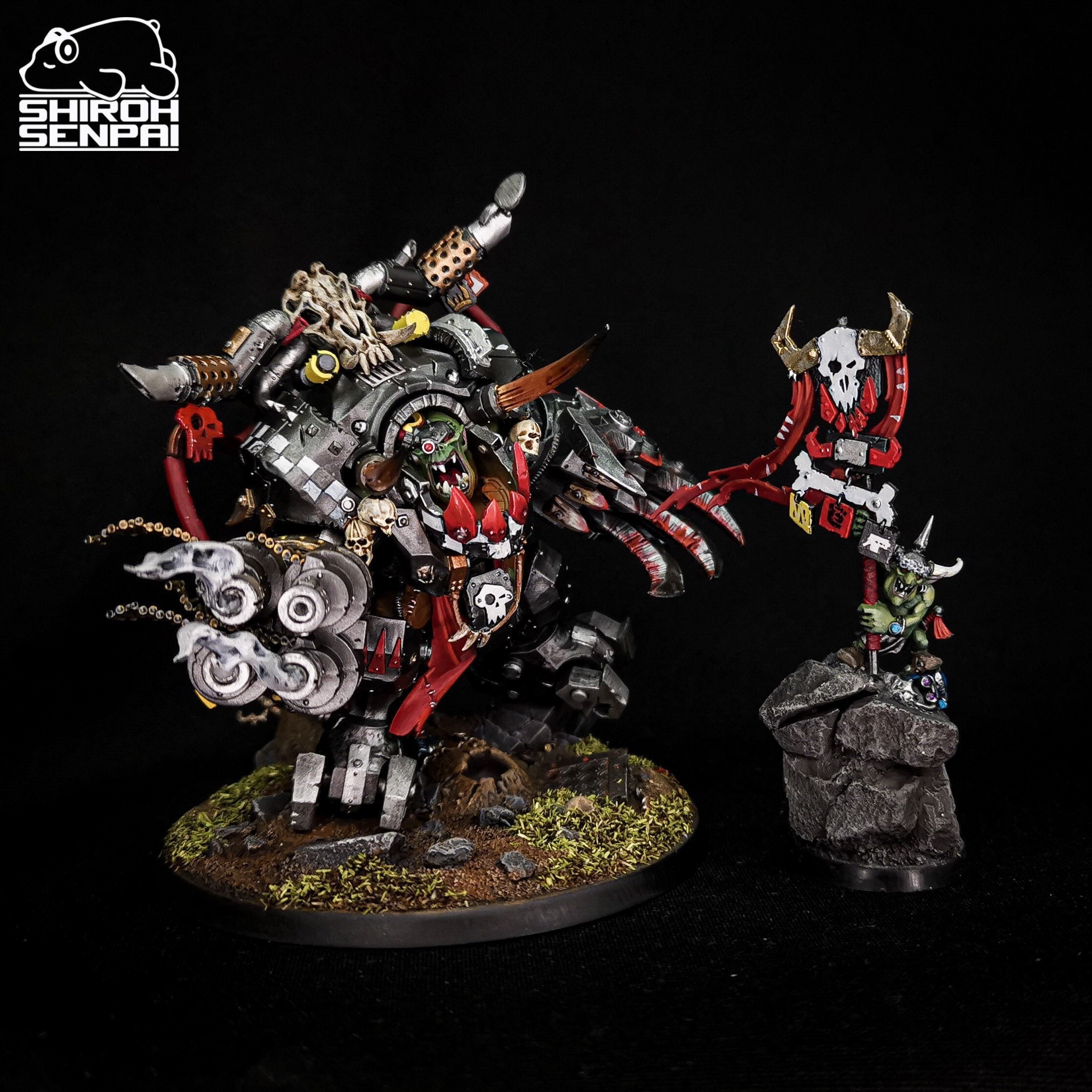 Ghazghkull Thraka & Makari Orks Warhammer 40K Games Workshop Commission ...