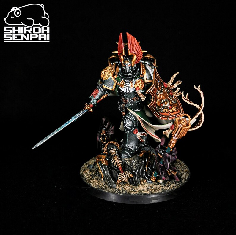 Lion El'jonson Dark Angels Primarch Space Marines Warhammer 40K With ...