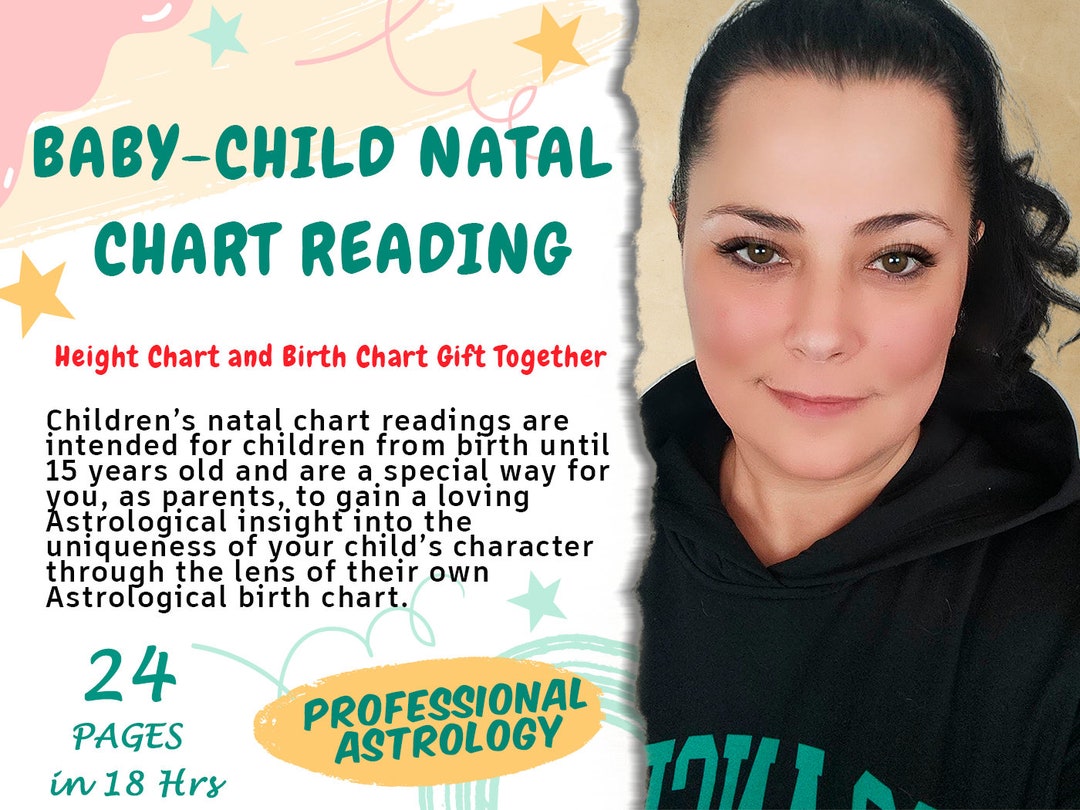 Baby Child Birth Chart Reading, Natal Chart Reading, Child Astrology ...