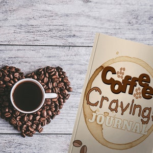 COFFEE JOURNAL, Printable Journal, US Letter Size, A4, 5 X 7, Printable ...