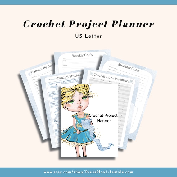 Download the Free Digital Crochet Planner Page