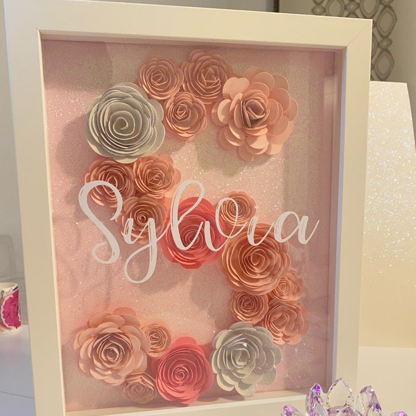 Silver Shadow Box - Etsy