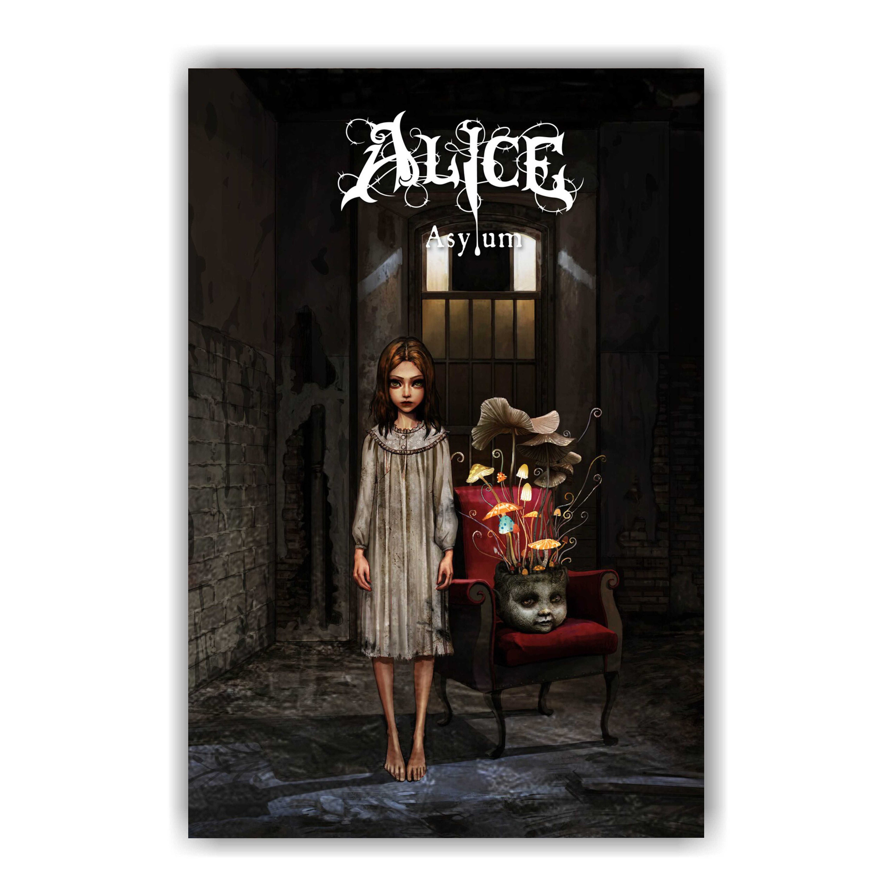 Alice Madness Returns Poster, Unframed Canvas Wall Art, Geek Room Decor ...