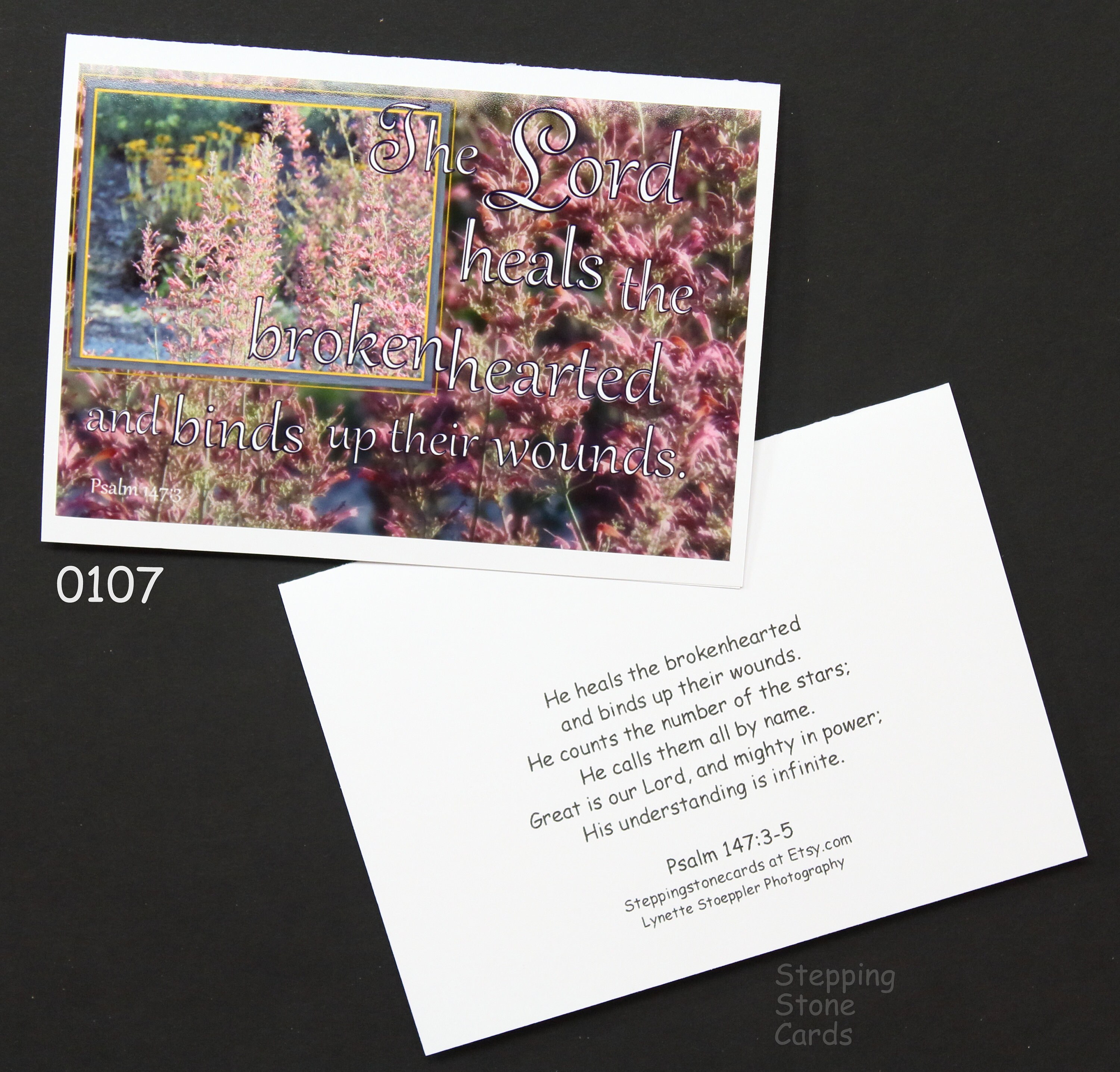 Set #18 Verses 2, Blank Note Cards, Bible Verse, Encouraging Message ...