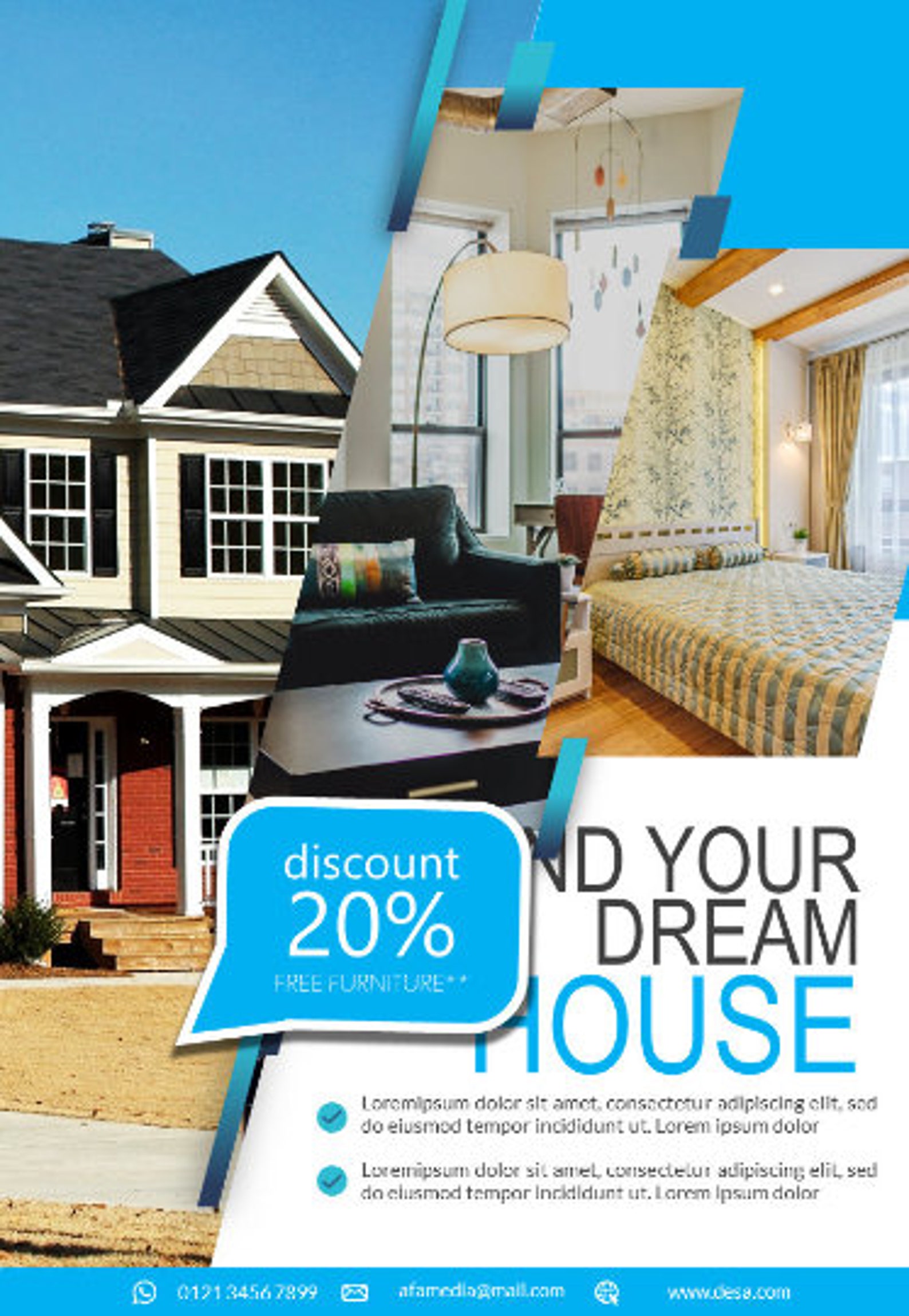 10 Real Estate Advertising Flyers Template Fully Editable in - Etsy