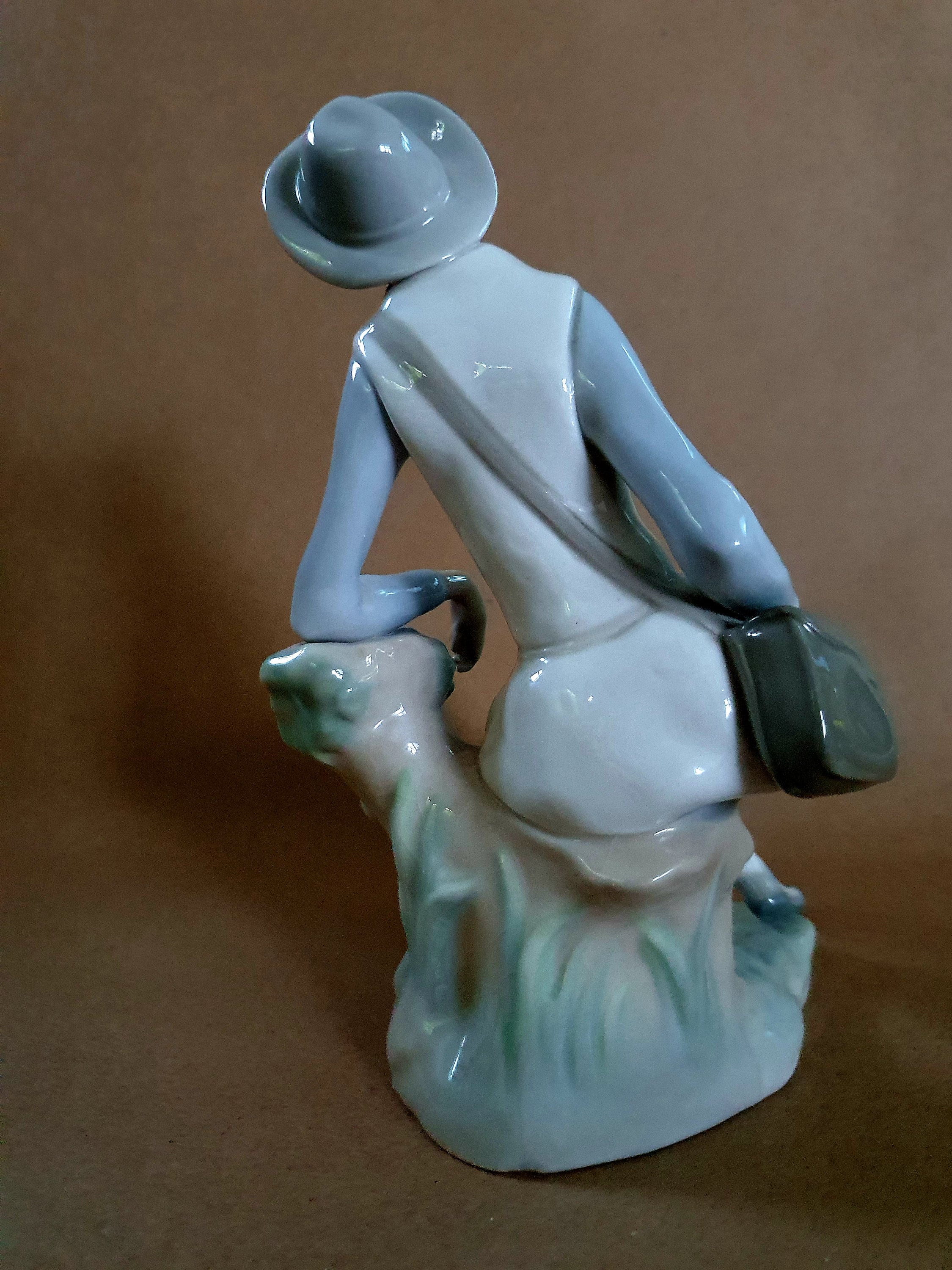 Lovely Lladró 4659 shepherd With Dog Puppy. - Etsy