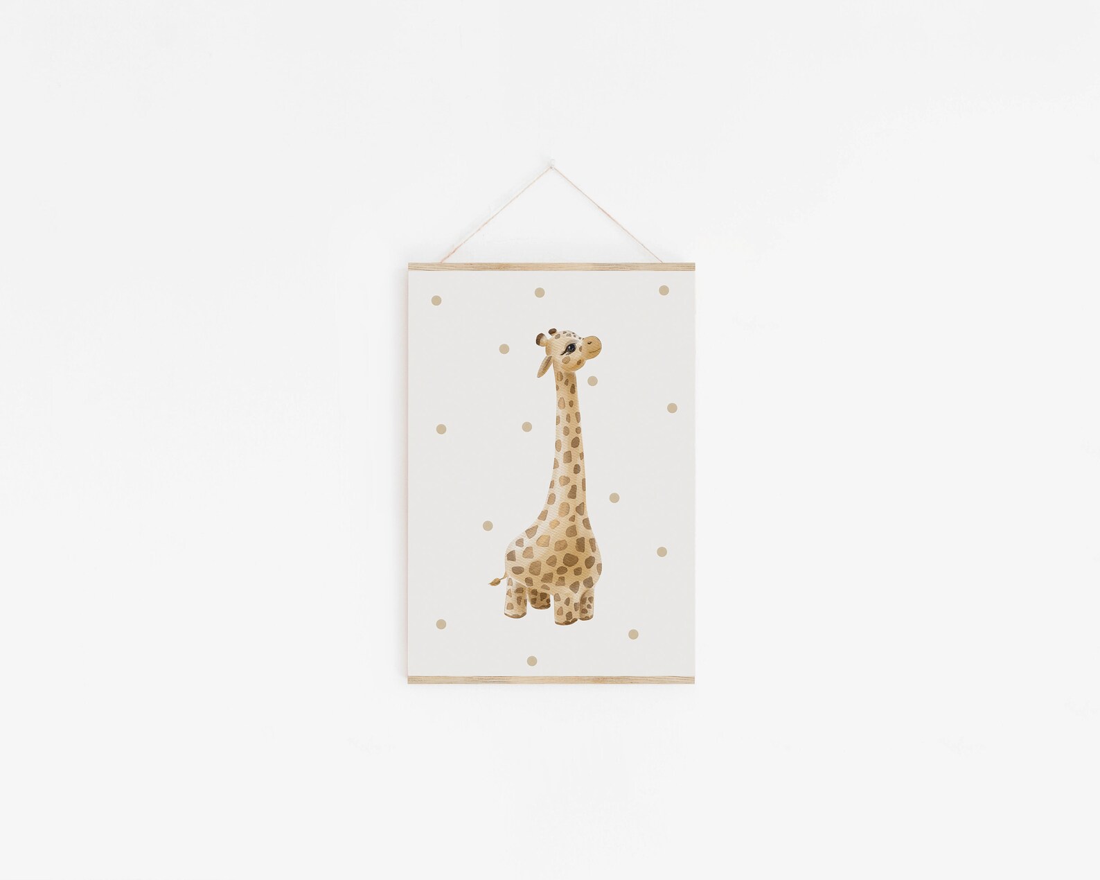 Nursery Wall Art Set : Safari Poster, Numbers Print, Toddler Room Decor ...