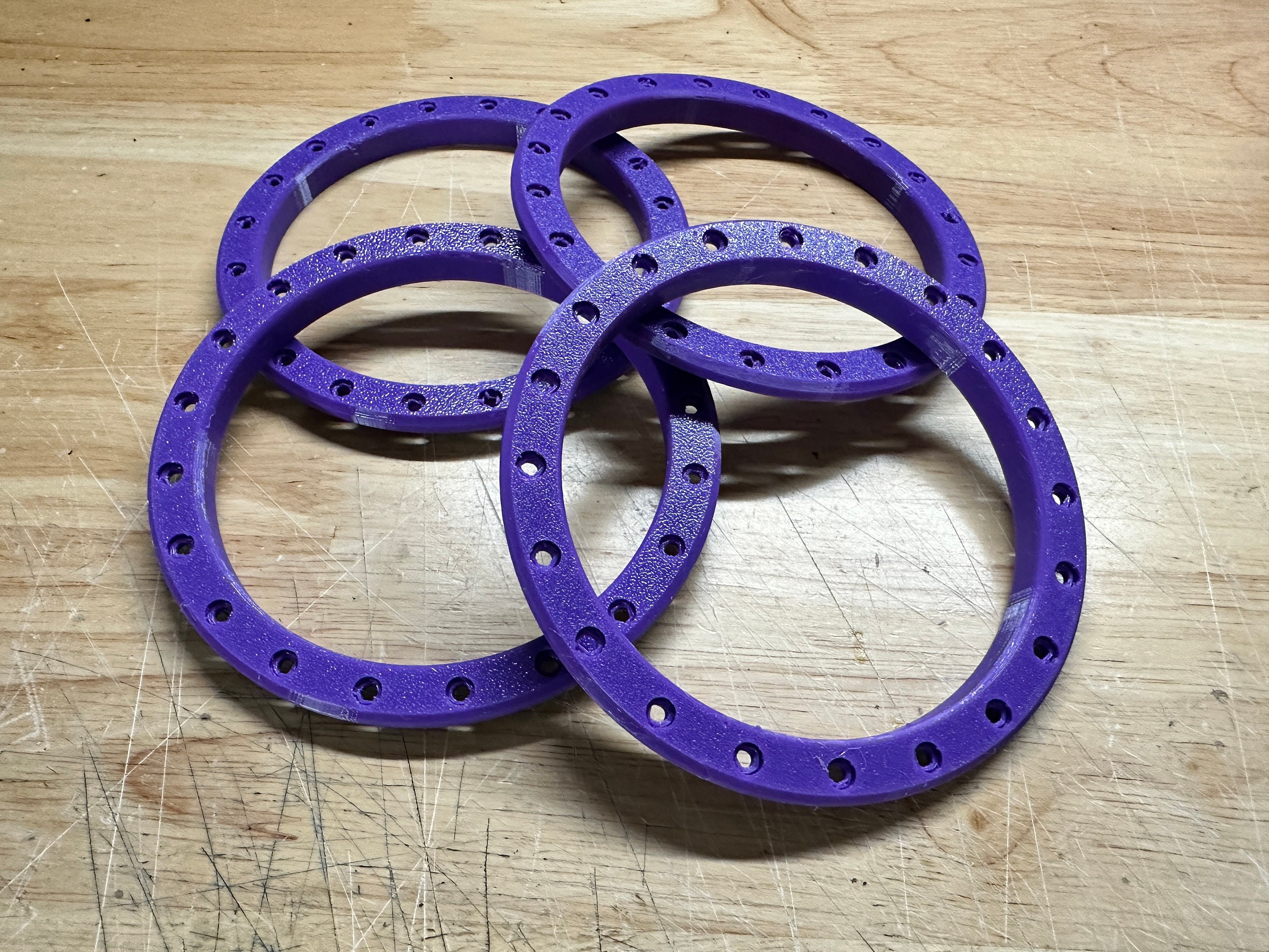 Proline/jconcepts Wheel Bead Lock Rings: Custom Color W/ Optional ...