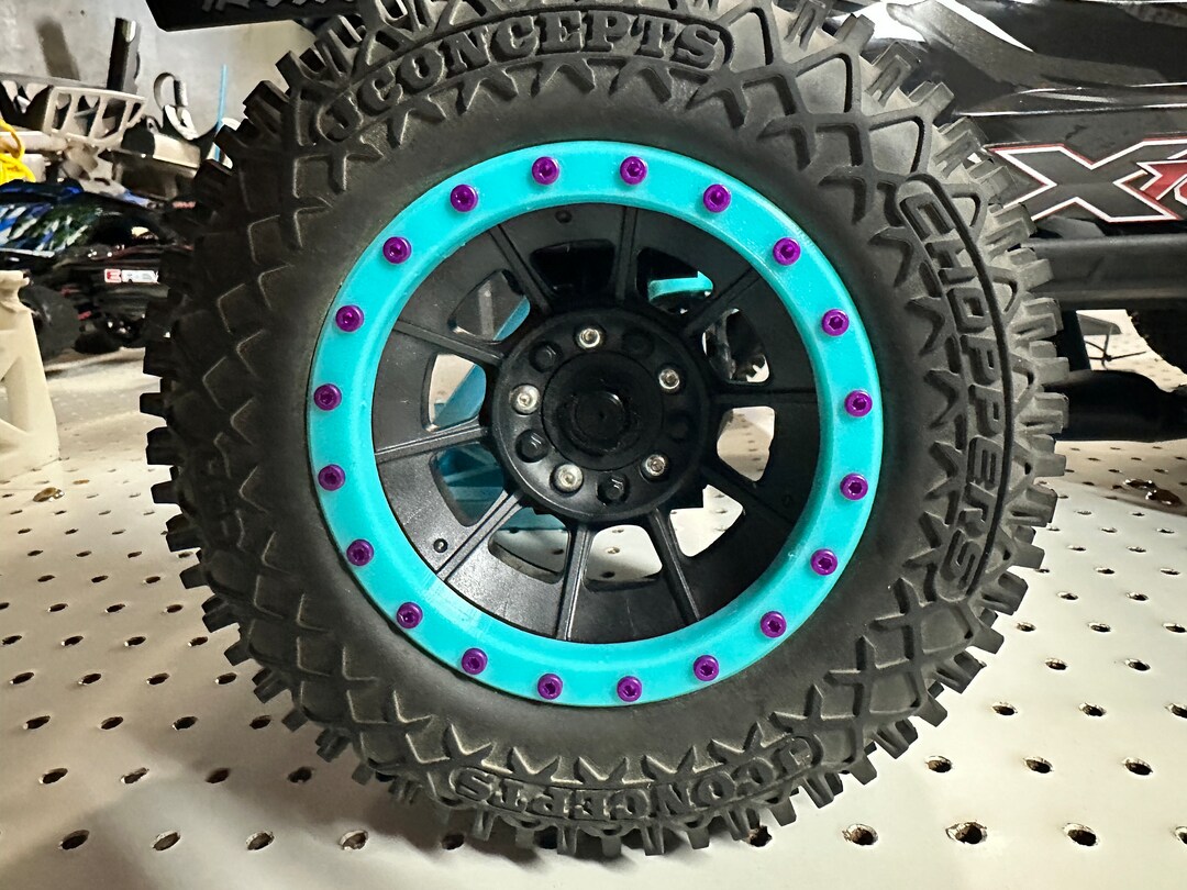 Proline/jconcepts Wheel Bead Lock Rings: Custom Color W/ Optional ...