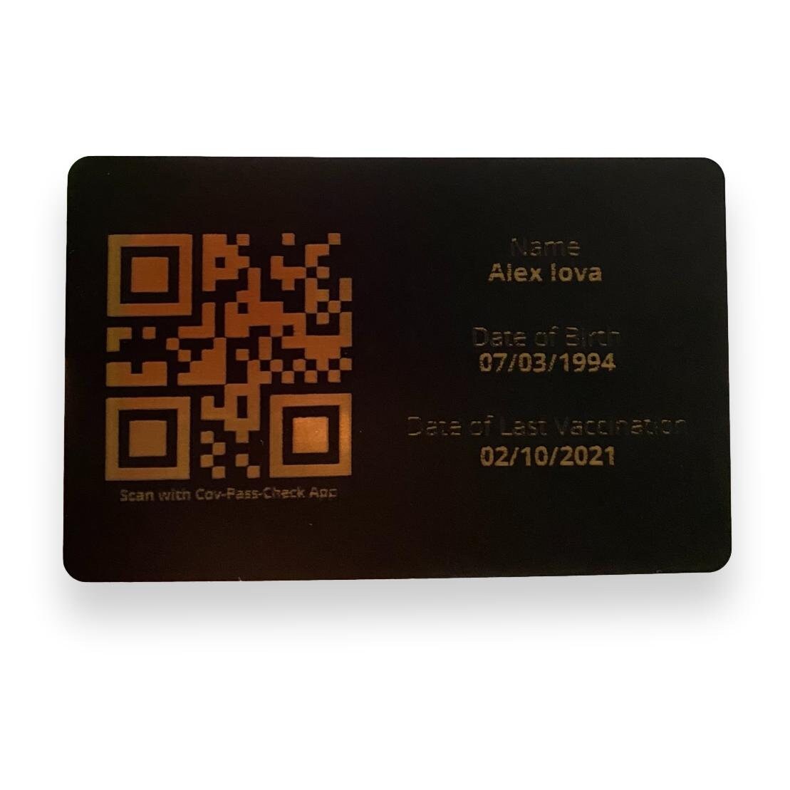 Custom Hybrid Metal Card Digital Business Card Premium NFC - Etsy UK