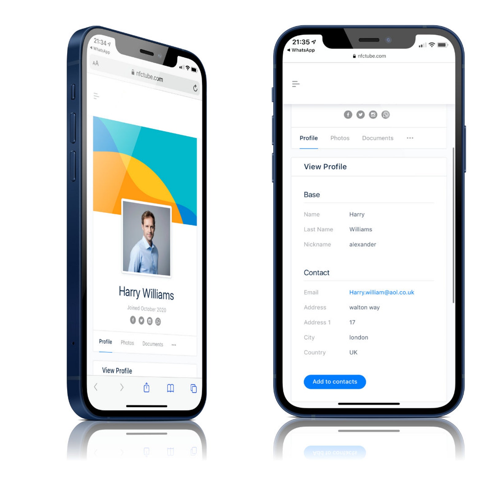 Custom Printed Smart Nfc Digital Business Badge ID Card - Etsy UK