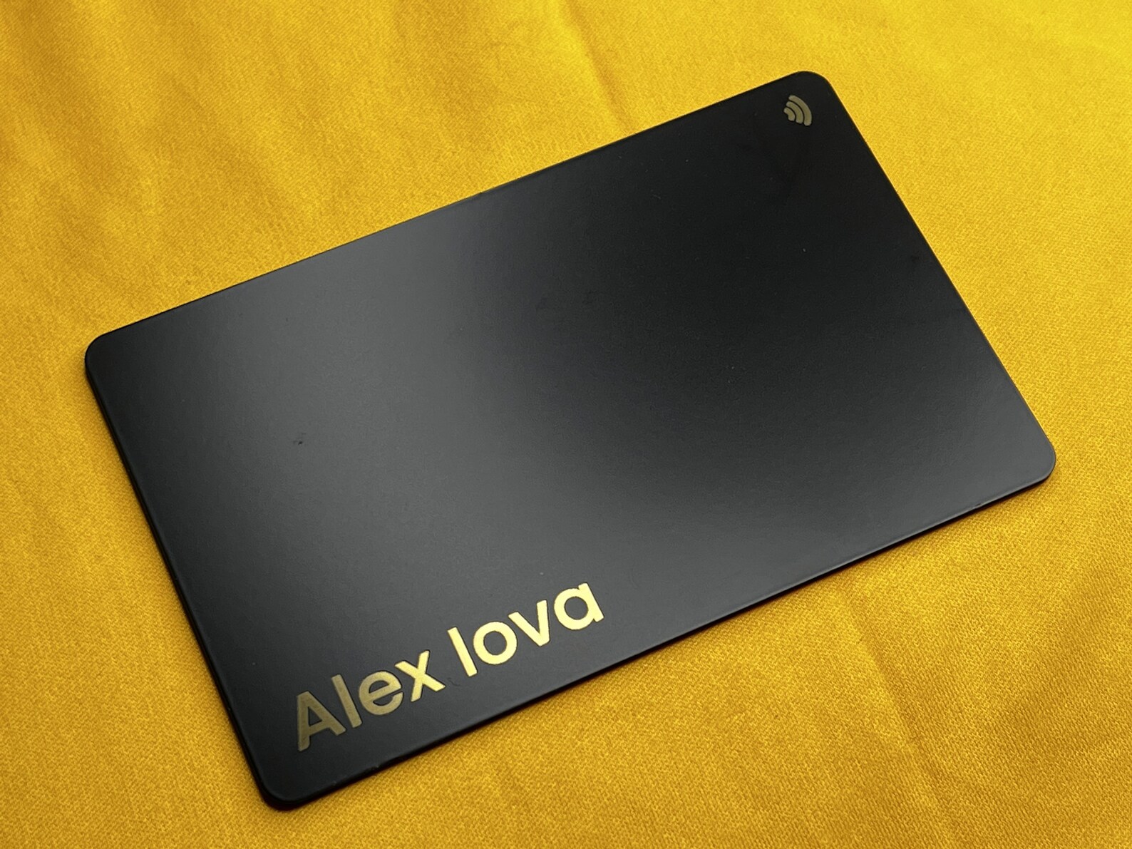 Custom Hybrid Metal Card Digital Business Card – Premium NFC Smart Card ...