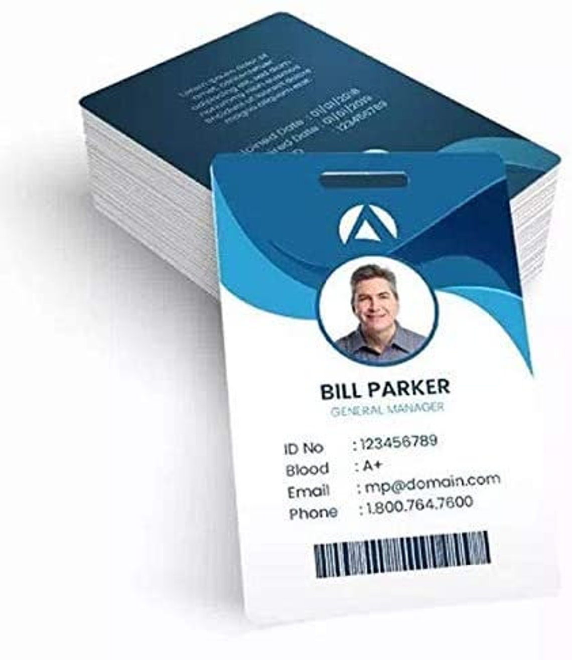Custom Printed Smart Nfc Digital Business Badge ID Card - Etsy UK