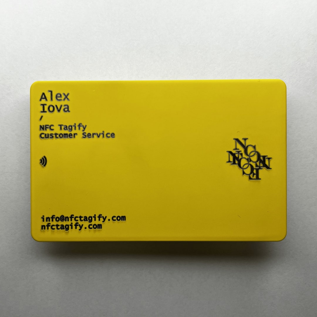 Custom Hybrid Metal Card Digital Business Card – Premium NFC Smart Card ...