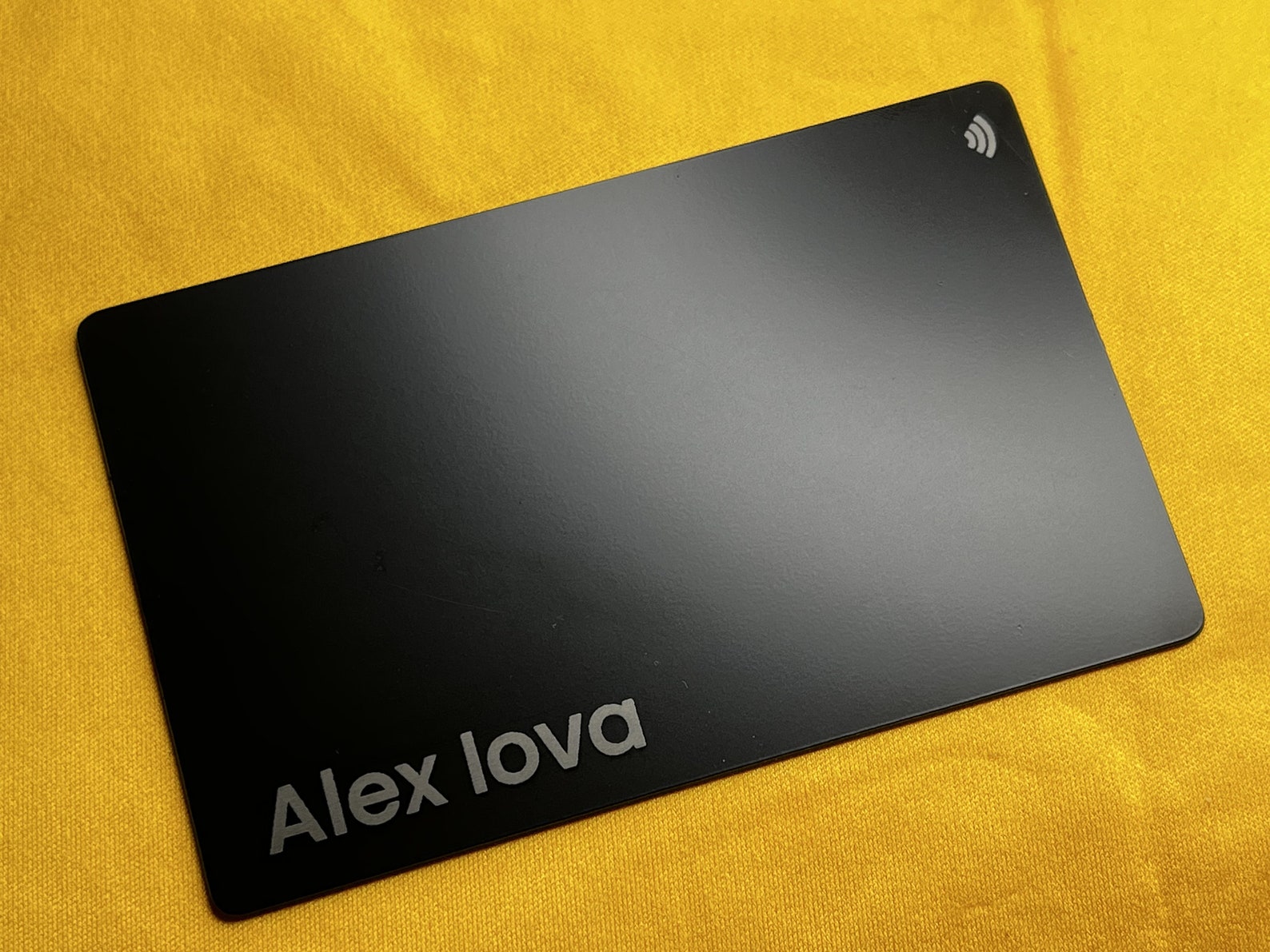 Custom Hybrid Metal Card Digital Business Card – Premium NFC Smart Card ...
