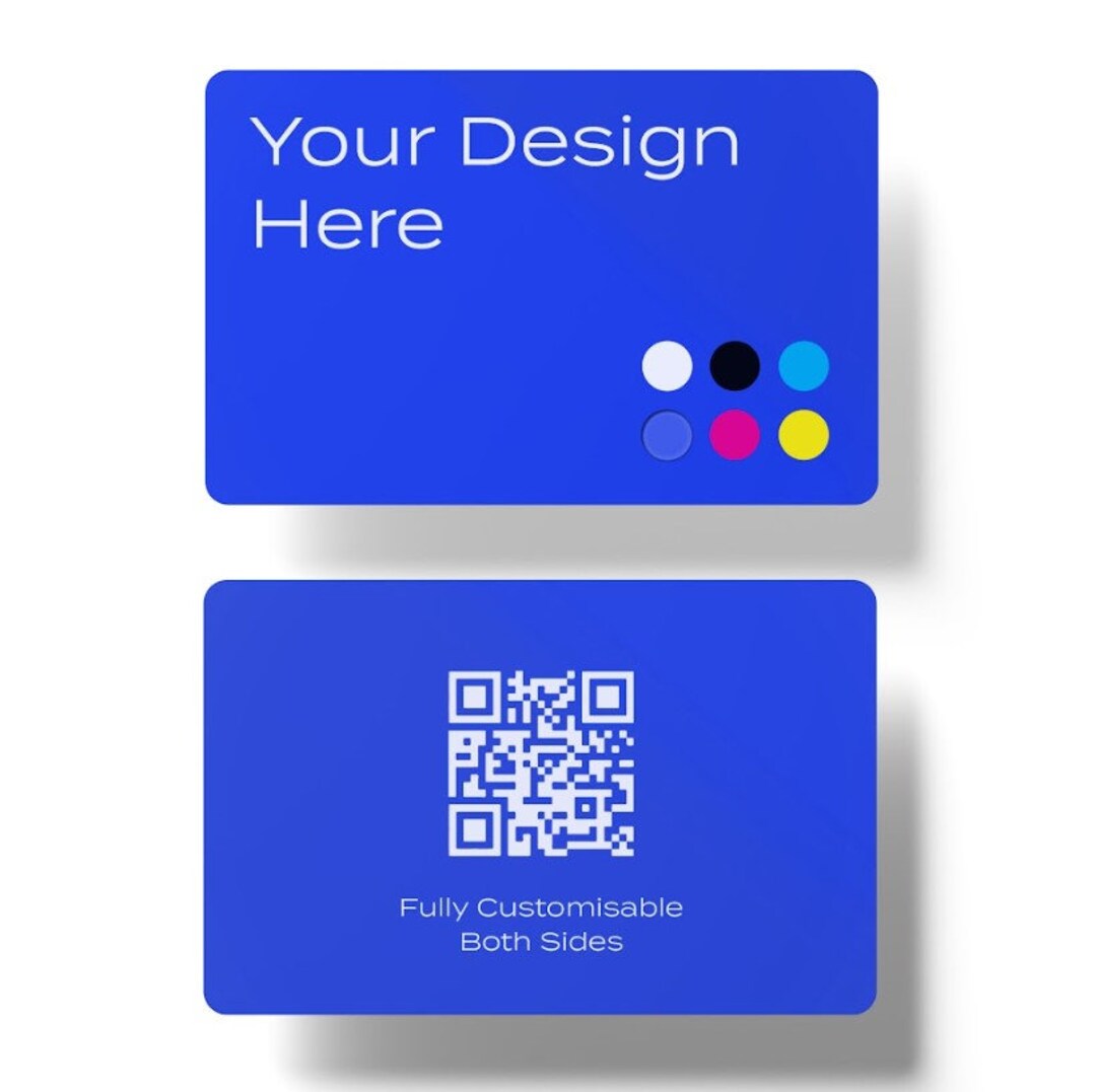 Personalized PVC NFC Digital Business Card | Tap Vcard With QR Code and ...