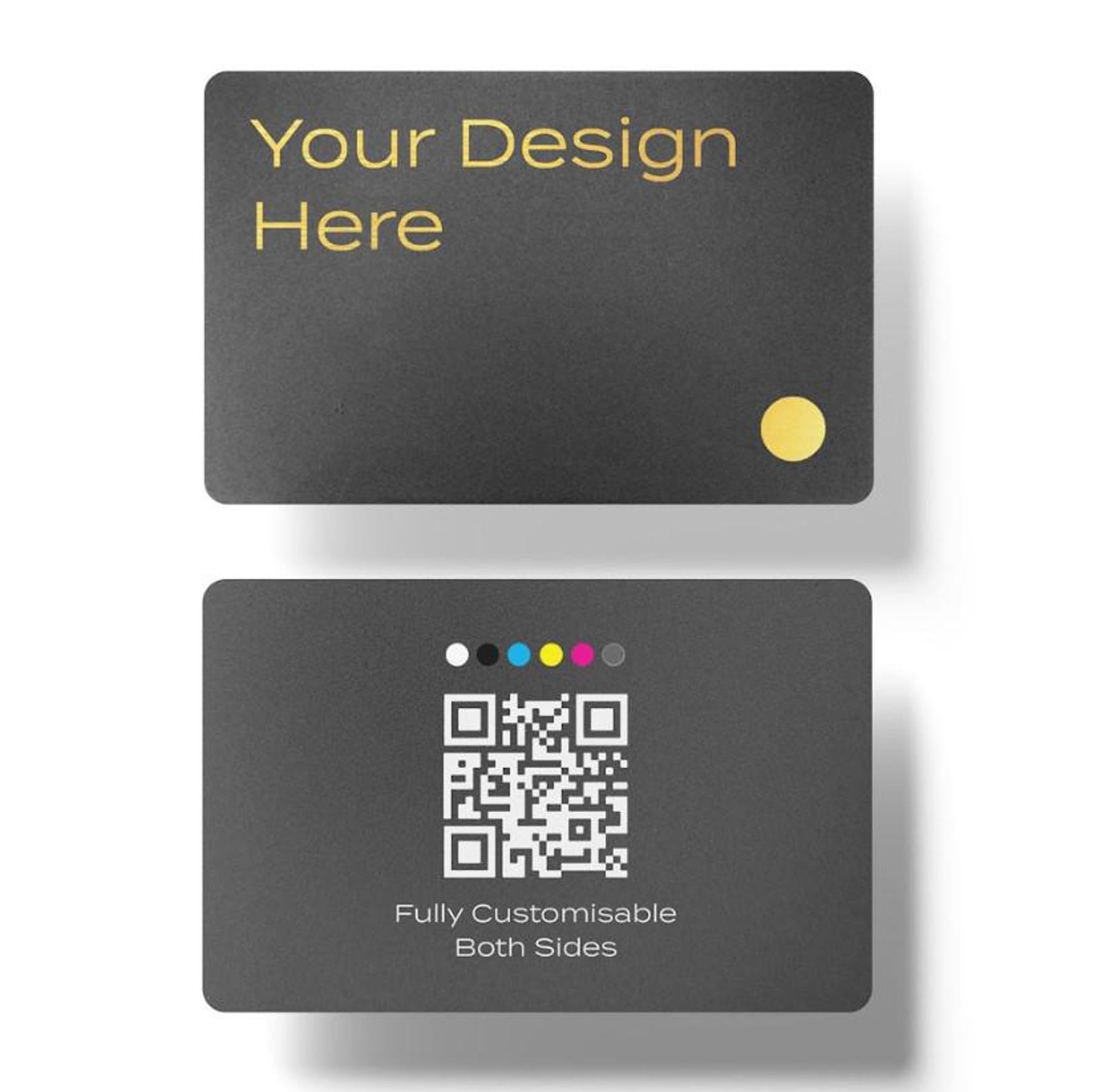 Custom Hybrid Metal Card Digital Business Card – Premium NFC Smart Card ...