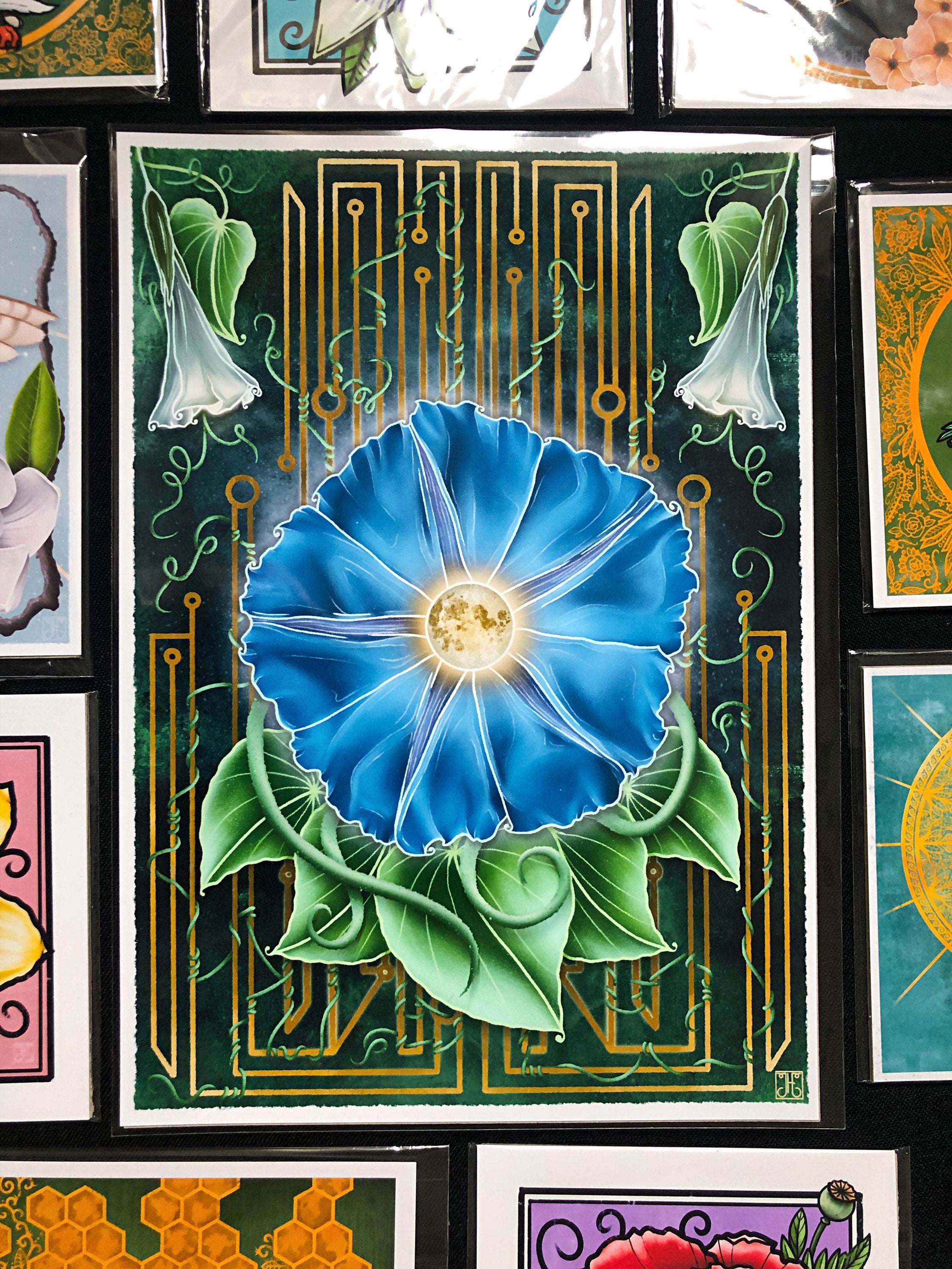 Moonflower Digital Art Print - Etsy