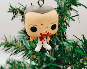 Horror Christmas Snowflake Ornament Hannibal Lecter Cannibal Stocking ...