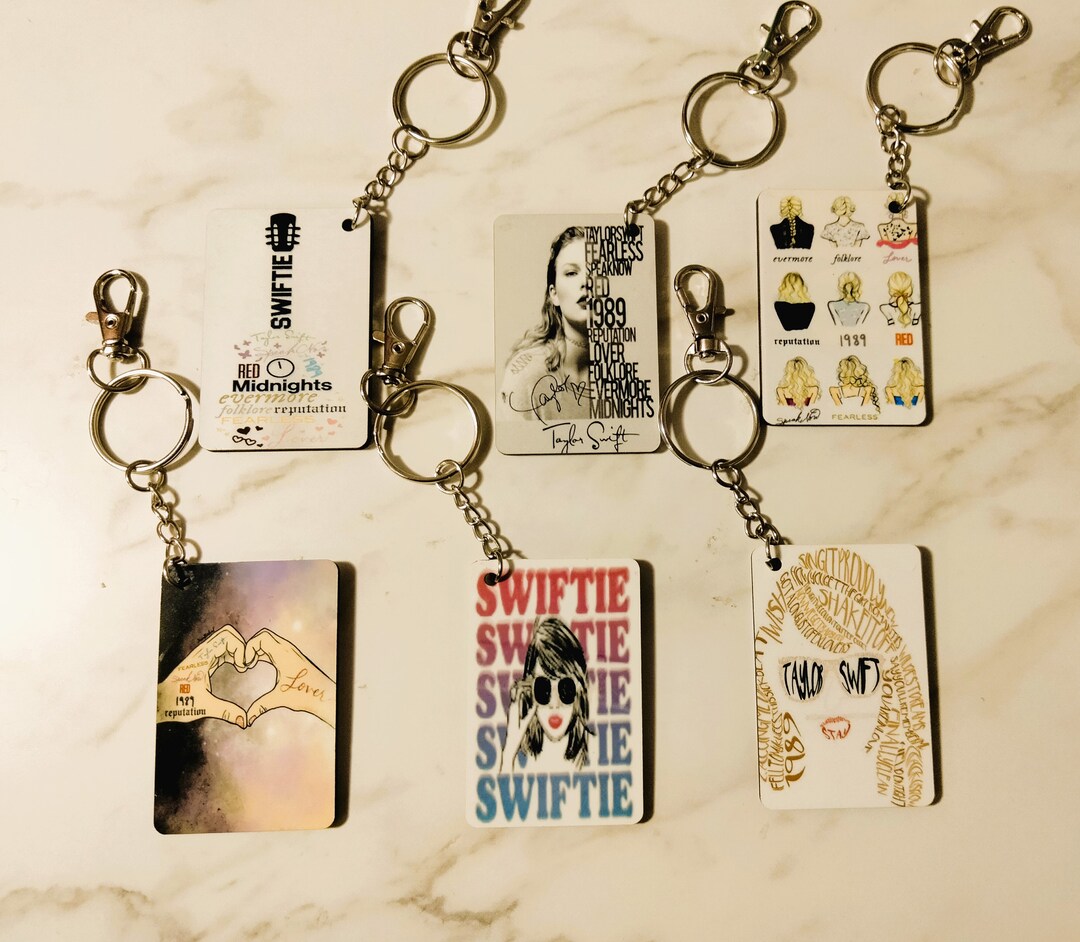 Taylor's Version Keychains Pop Star Key Chains Pop Culture Key Chains ...