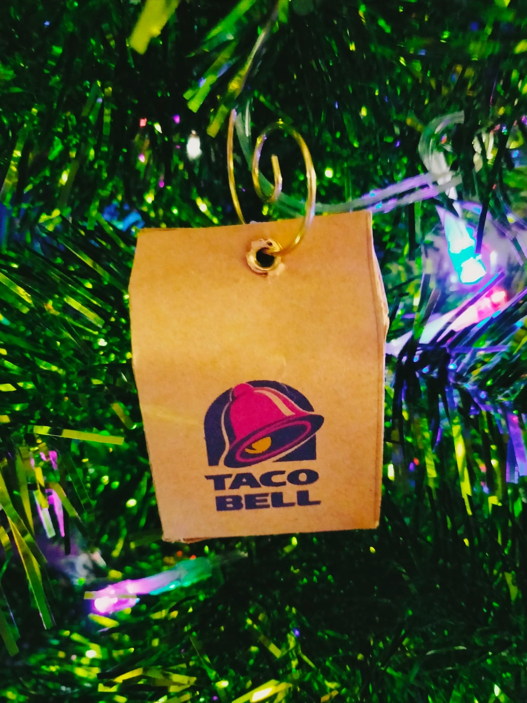 Taco Bell Bag Ornament - Etsy