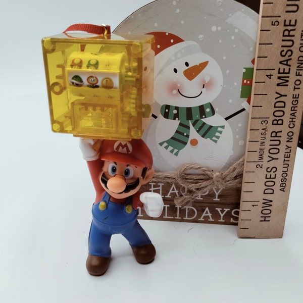 Mario Ornament - Etsy