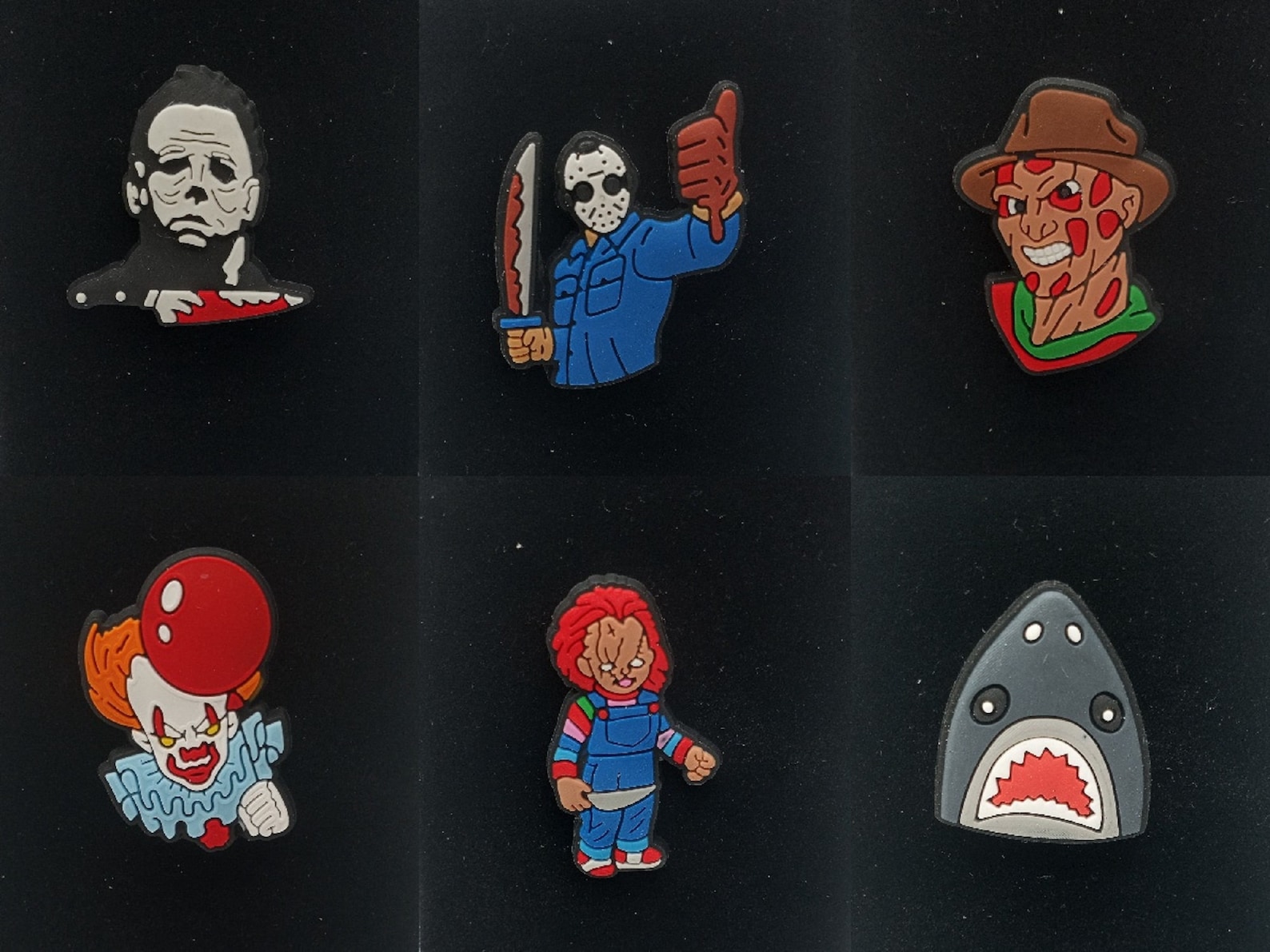 Horror Movie Pins Halloween Pendant Lapel Hat Pins - Etsy