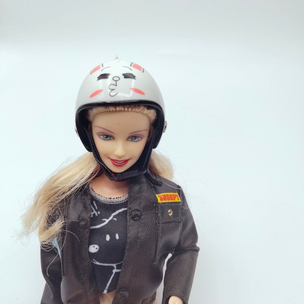 Motorcycle Helmet for Barbie Dolls - Etsy